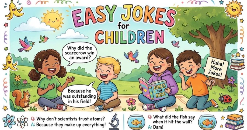 Easy Jokes for Children: 150+ Funny, Clean, and Kid-Friendly Jokes That ...
